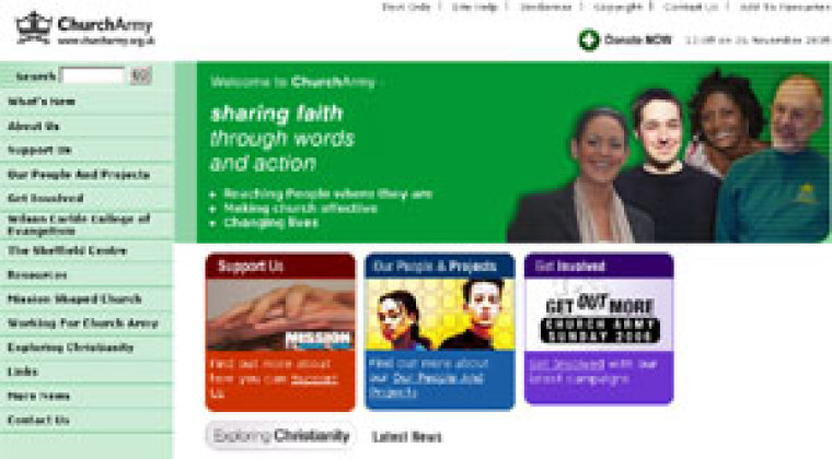 Church Army Launch New Website to Support Mission & Evangelism ...