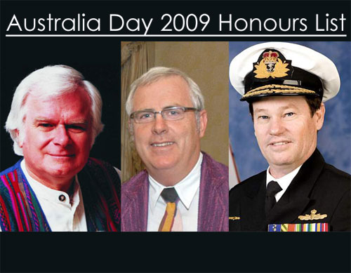 Australia Day 2009 Honours List | ChristianToday Australia