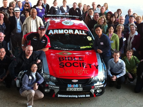 Jesus Racing launches new Bible Society logo | ChristianToday Australia