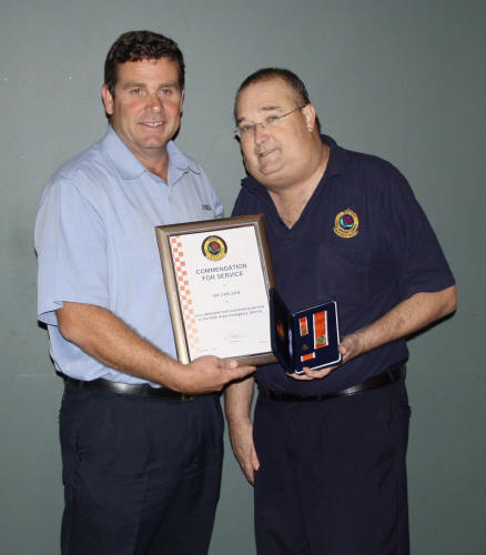 Ian Carlson awarded SES Commissioner's Commendation Medal in Tweed ...