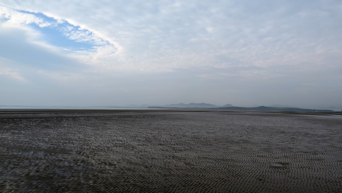 Big sky over Midge Point Beach for missionaries visiting Laguna Quays ...