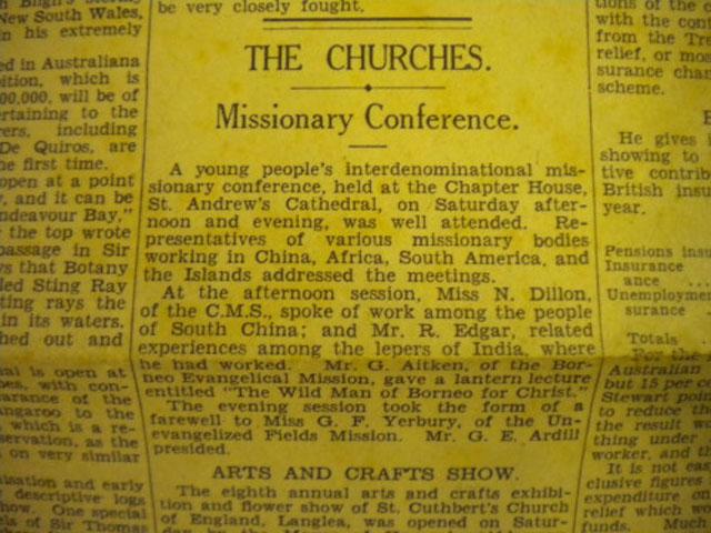 Missions getting a good report | ChristianToday Australia