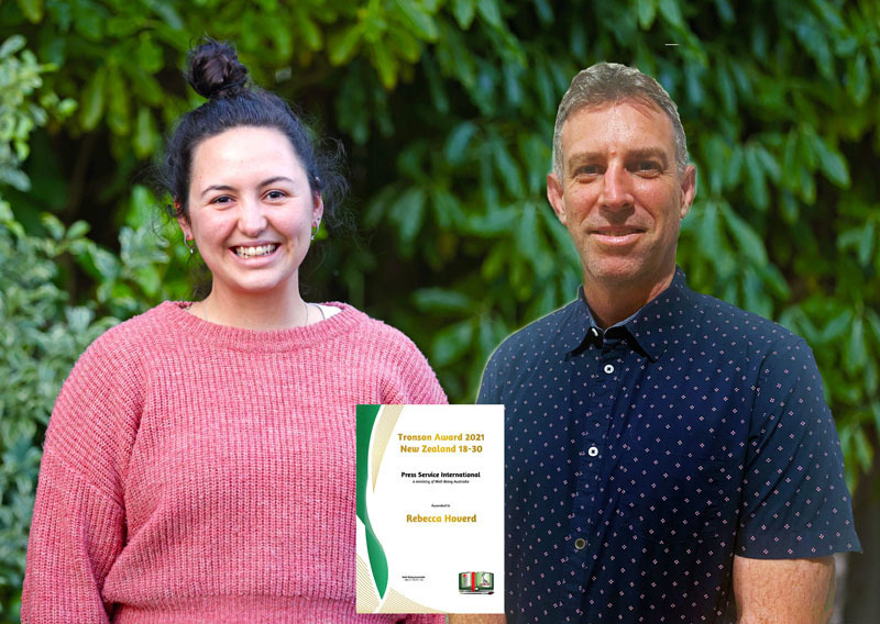 2021 NZ Tronson Award – Rebecca Hoverd | ChristianToday Australia
