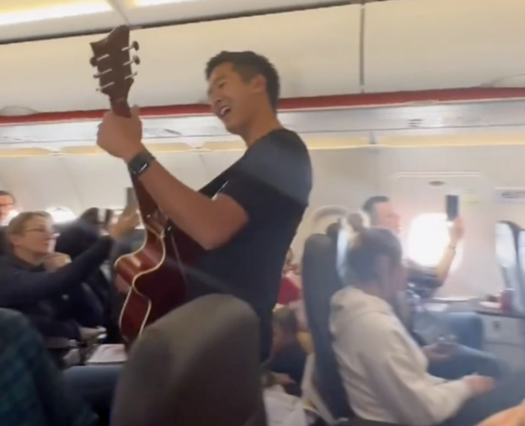 Pastor goes viral with mid-air worship session during flight ...