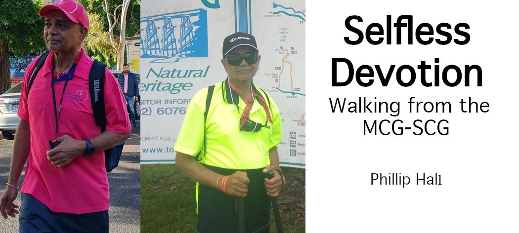 Selfless Devotion: Walking from MCG-SCG | ChristianToday Australia